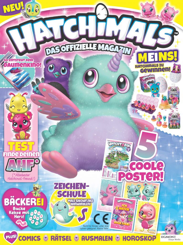 Hatchimals™ Magazin erscheint bei Egmont Ehapa Media - Story House Egmont