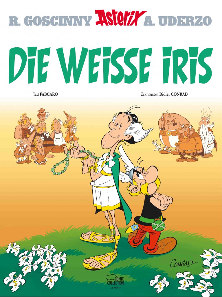 Beim Teutates! Asterix – Die Weiße Iris – Das Cover ist jetzt da ...