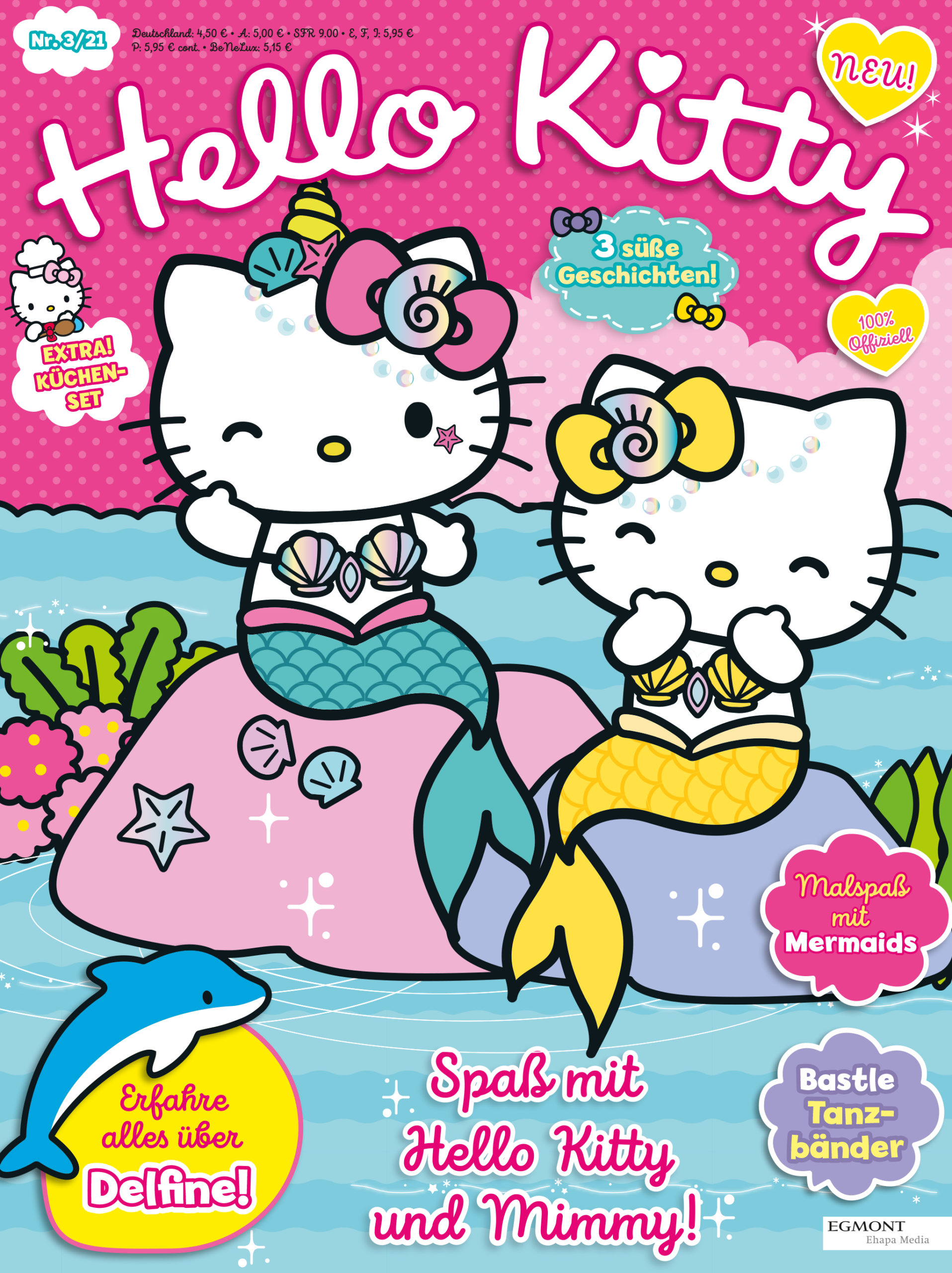 Egmont Ehapa Media relauncht Hello Kitty - Dein Mitmach-Magazin - Story ...